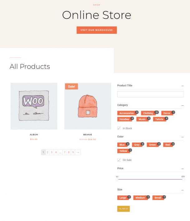How To Create Filtered Sidebars For Your Divi Woocommerce Pages