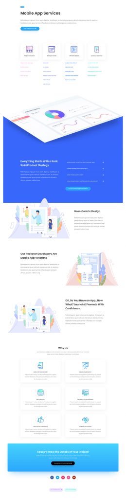 Get a FREE App Developer Layout Pack for Divi