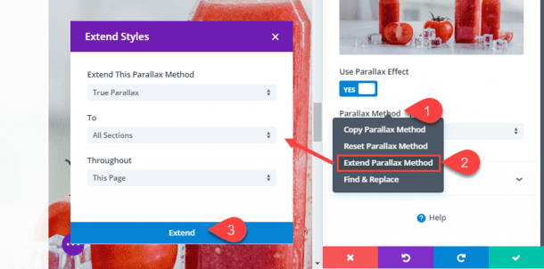Creating A Fullscreen Layout With Parallax Background Image Transitions In Divi 