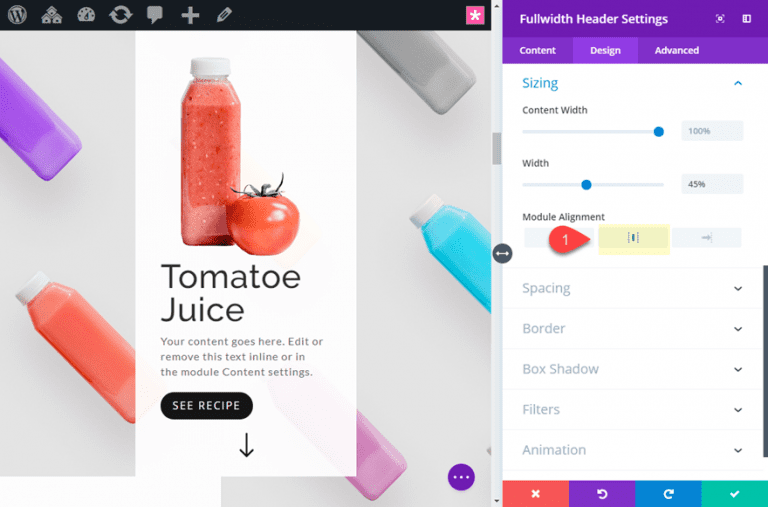 Creating a Fullscreen Layout with Parallax Background Image Transitions in Divi