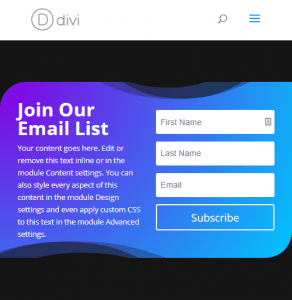 5 Email Opt-in Designs You Can Create with Divi's Email Opt-in Module