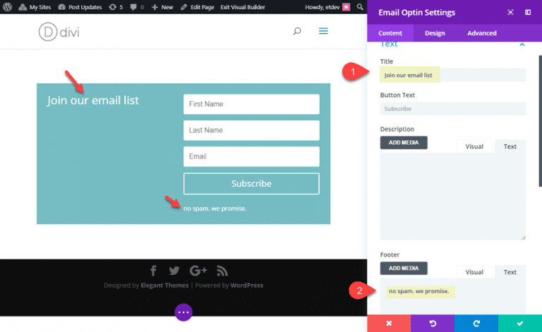 5 Email Opt-in Designs You Can Create with Divi's Email Opt-in Module