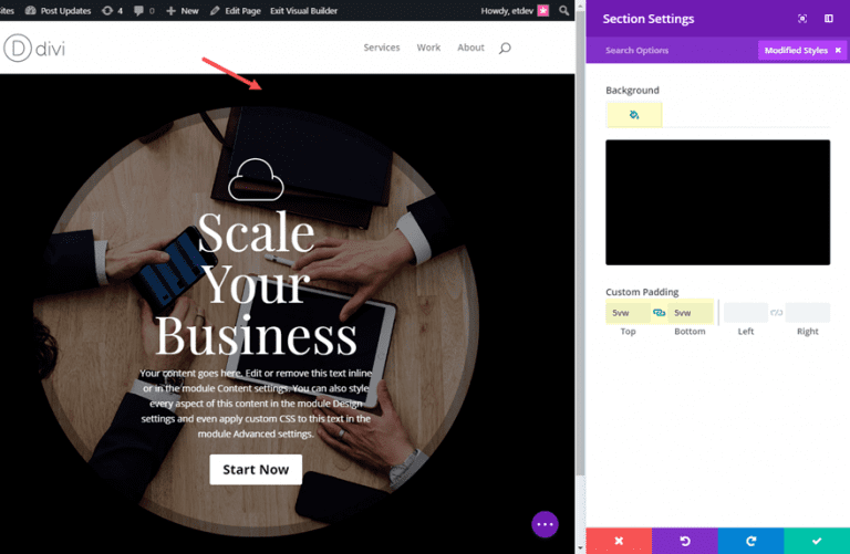 5 Creative Divi Header Module Styles You Can Achieve Using Built-in ...