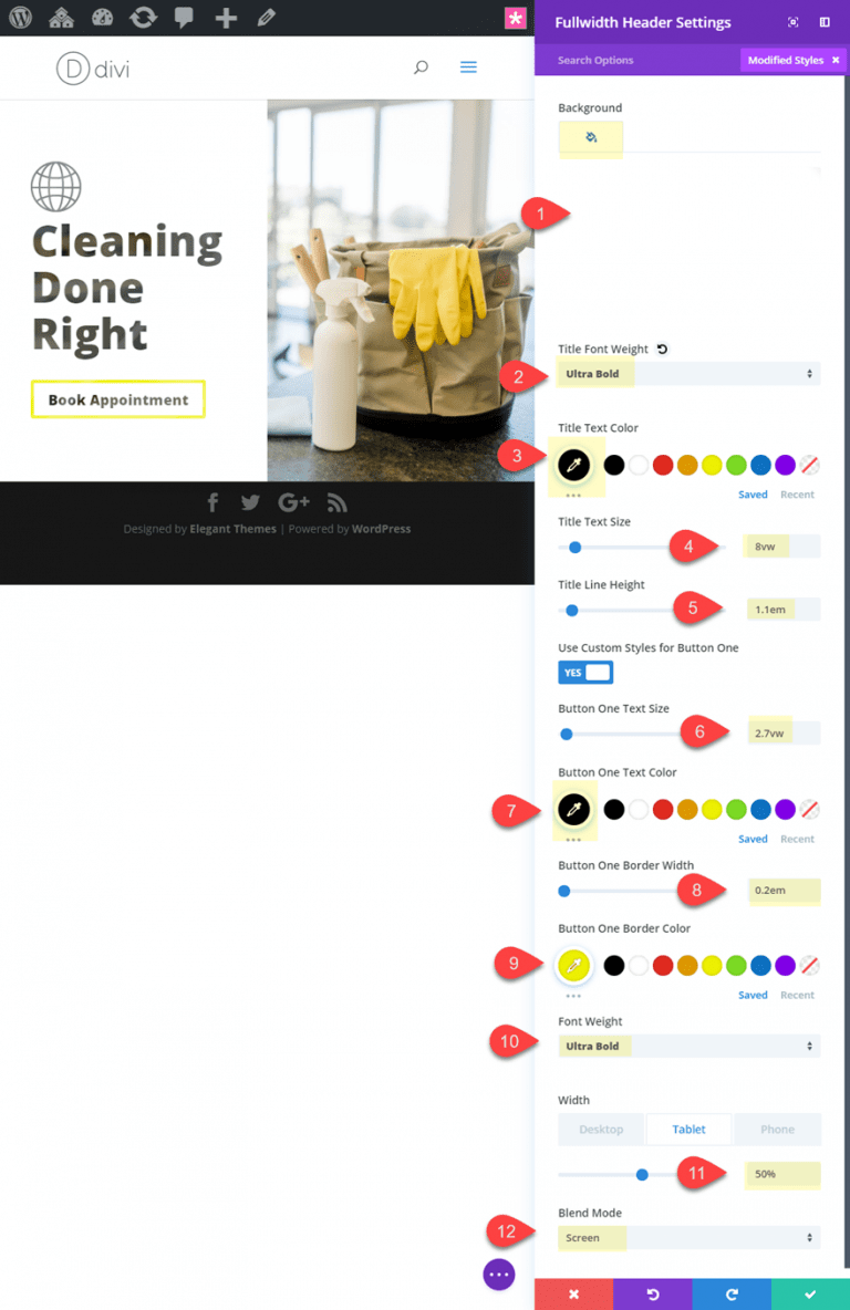5 Creative Divi Header Module Styles You Can Achieve Using Built-in ...