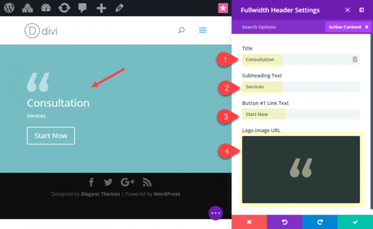 5 Creative Divi Header Module Styles You Can Achieve Using Built-in ...