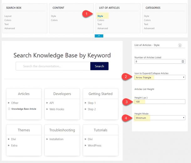 How to Create a Knowledge Base for Your Website with Divi