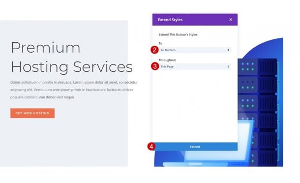 How to Transfer a New Design Style to Another Page Using Divi's ...