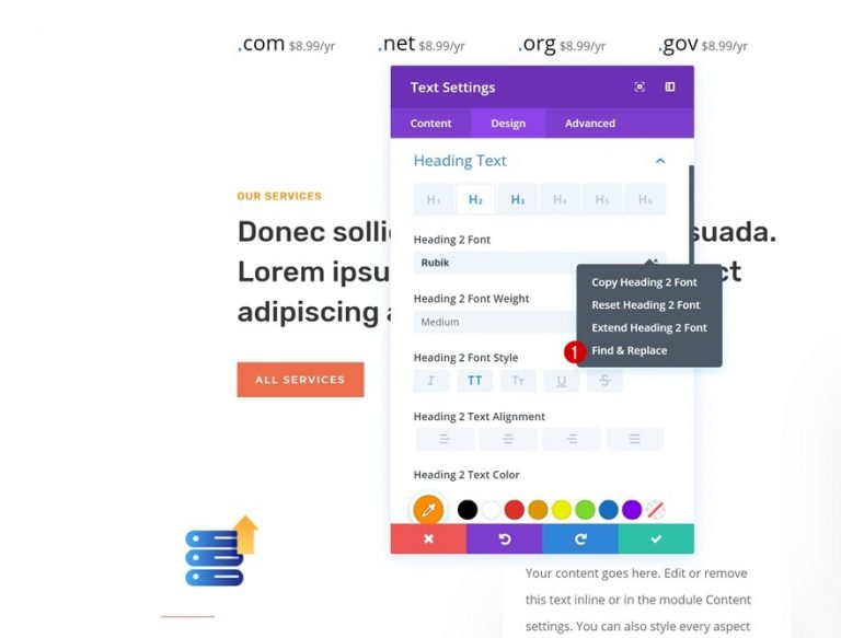 How to Transfer a New Design Style to Another Page Using Divi’s ...