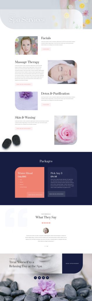 Get a FREE Day Spay Layout Pack for Divi - Ask the Egghead, Inc.