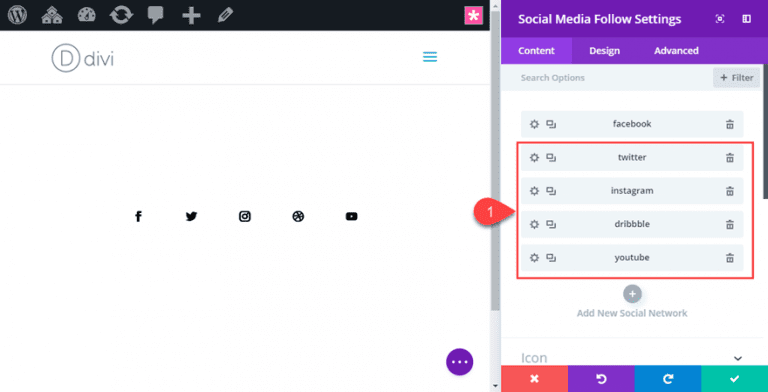 How to Create Unique Social Media Follow Button Hover Effects with Divi