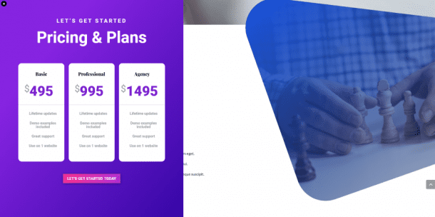Divi Plugin Highlight: Easy Slide-Ins