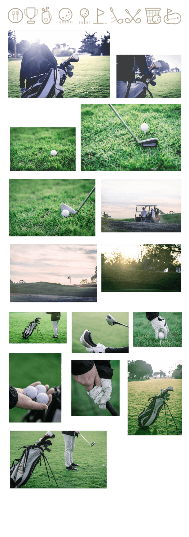 Get a FREE Golf Course Layout Pack for Divi