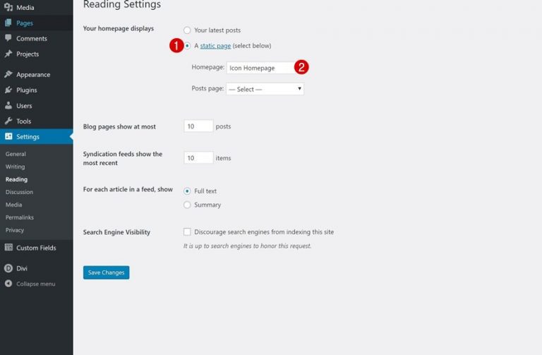 How to Create a Responsive Icon Navigation Homepage with Divi