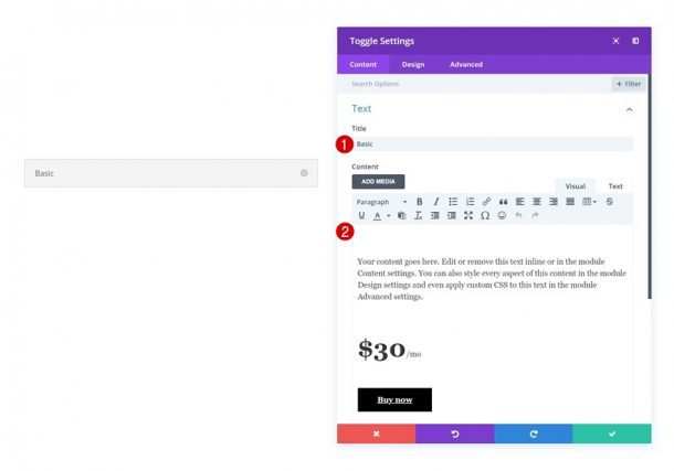 How to Creatively Use Divi's Toggle Module to Showcase Pricing Plans