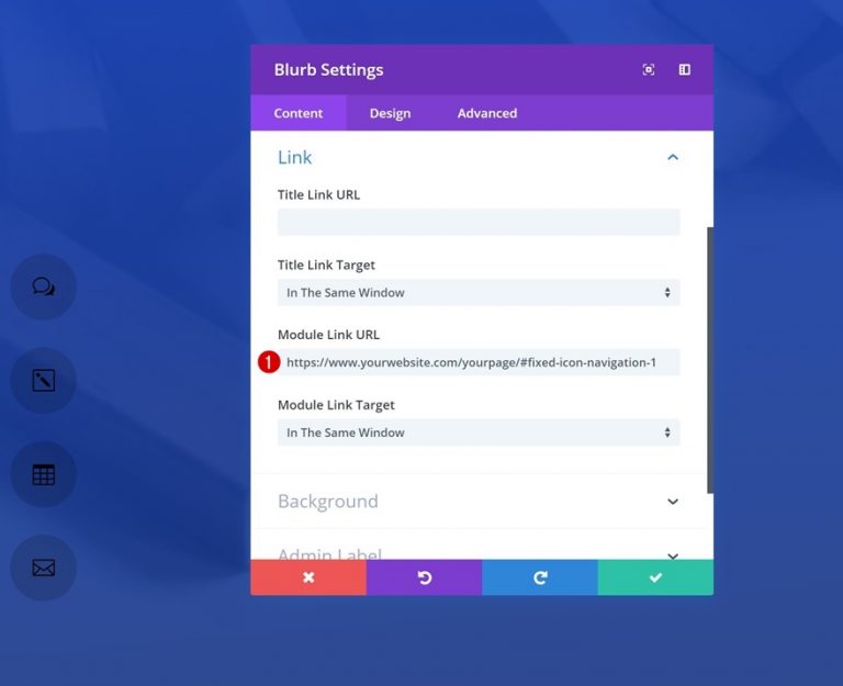 Creating a Stunning Fixed Icon Navigation with Divi