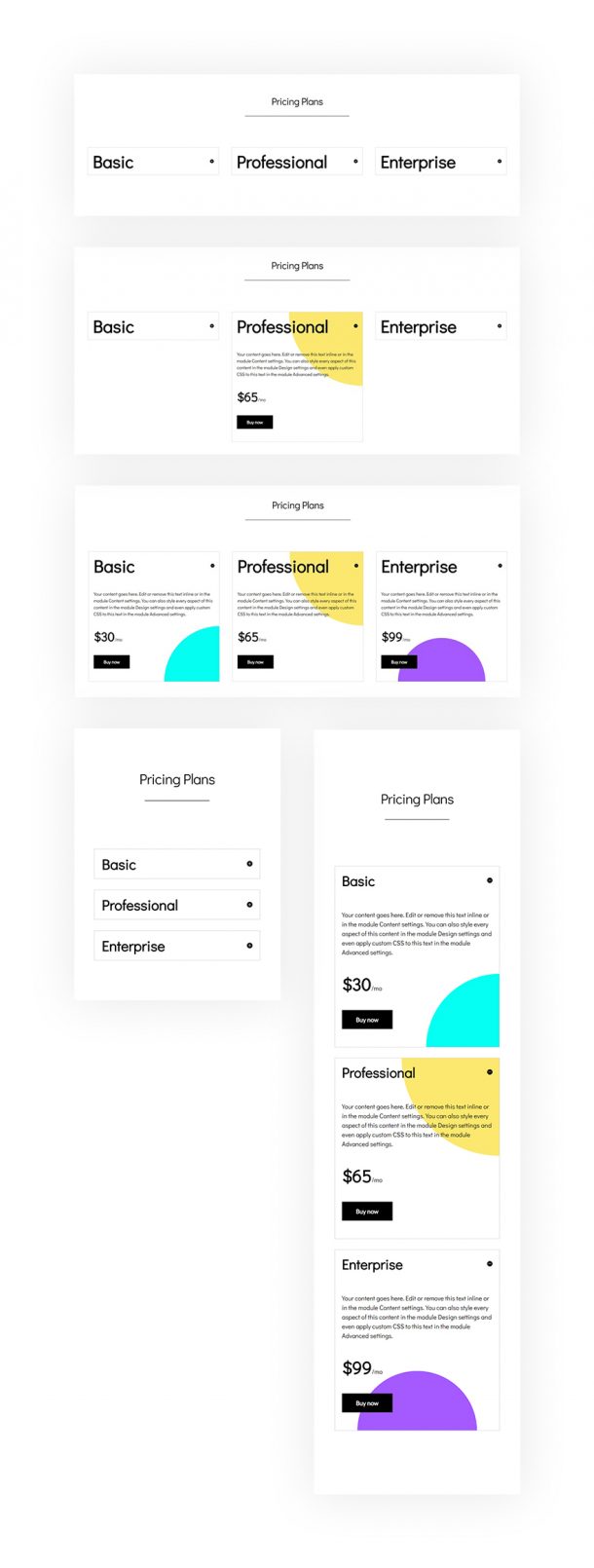 How to Creatively Use Divi’s Toggle Module to Showcase Pricing Plans ...