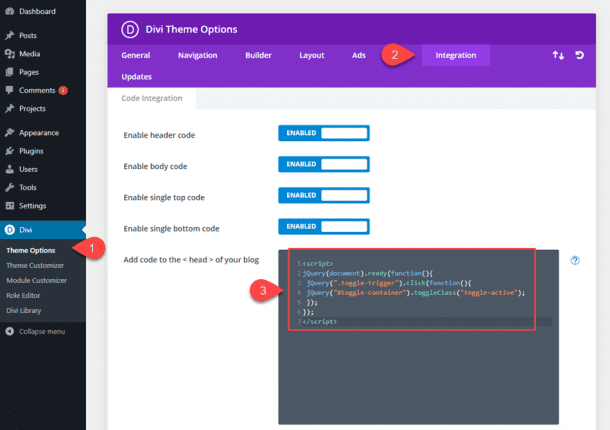 How to Export a Divi Page Layout that Has Custom Code