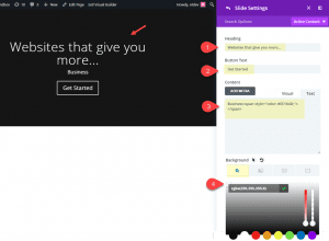 How to Customize Your Divi Slider to Change Specific Elements with Each Slide