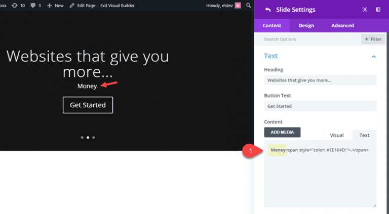 How to Customize Your Divi Slider to Change Specific Elements with Each Slide
