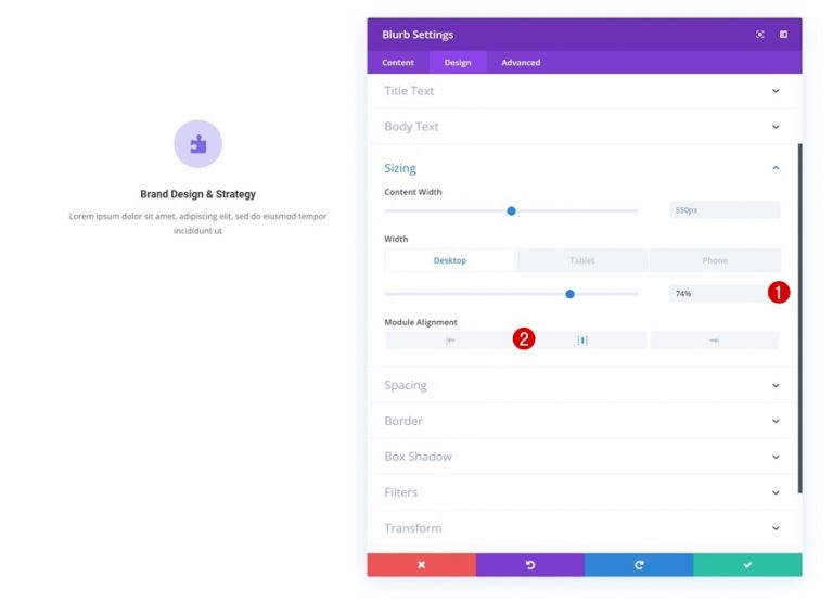 Creative Interactive Blurb Modules Using Divi's Transform & Hover Options