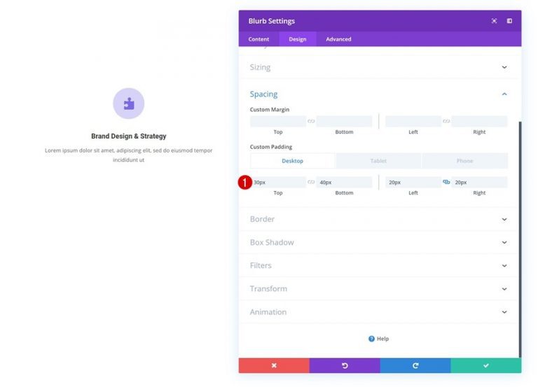 Creative Interactive Blurb Modules Using Divi's Transform & Hover Options