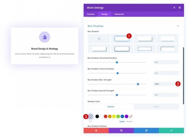 Creative Interactive Blurb Modules Using Divis Transform And Hover Options