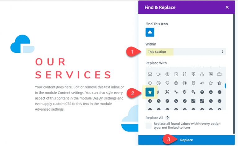 How to Style Blurb Icons as Design Accents for Content in Divi