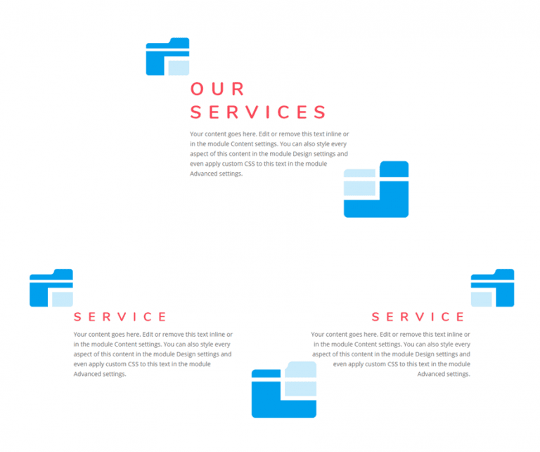 How to Style Blurb Icons as Design Accents for Content in Divi