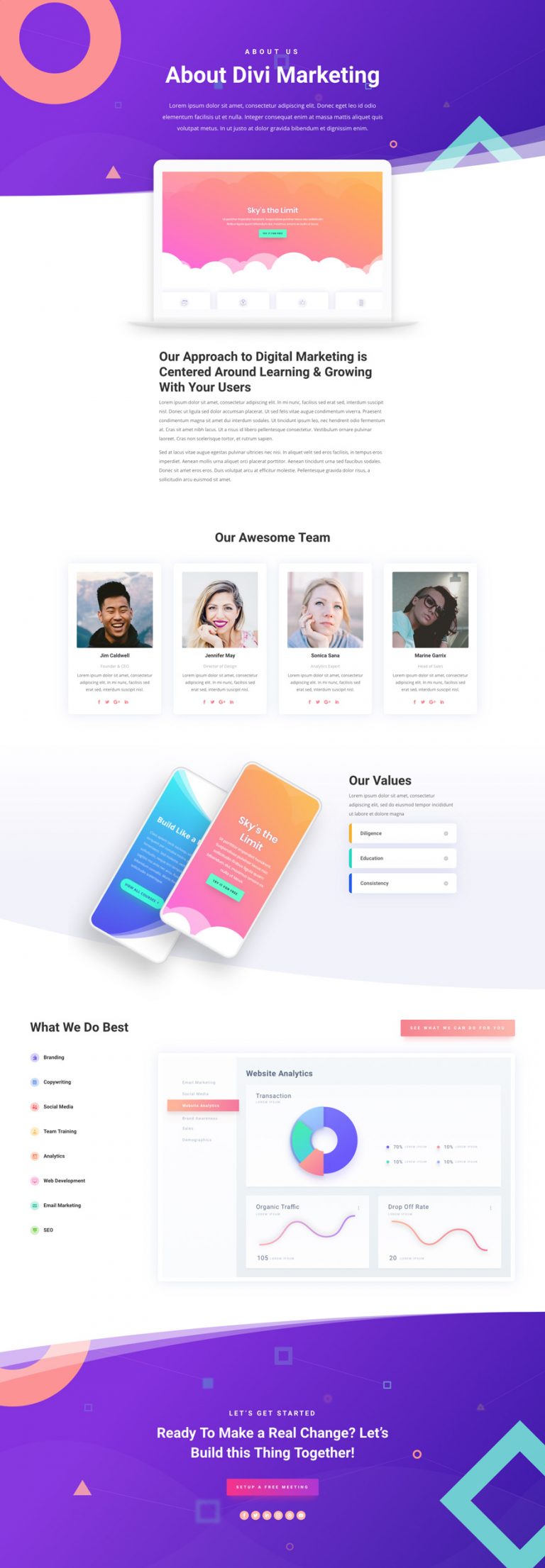 How to Beautifully Stack Portfolio Items with Divi's Transform Options