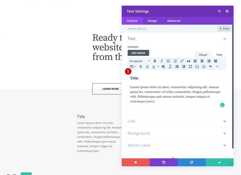 How to Create an Entirely Horizontal Swipe Page with Divi