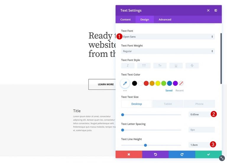 How to Create an Entirely Horizontal Swipe Page with Divi