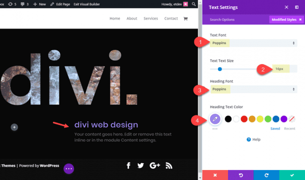 How to Create Knockout Text Images for Stunning Divi Headers