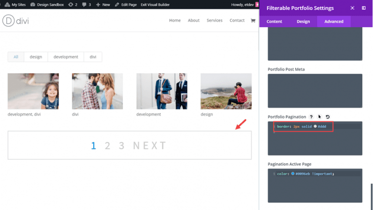 A Handy Guide on How to Style Pagination in Divi