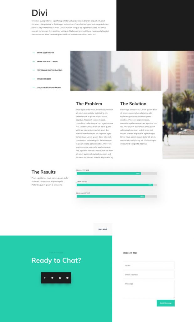Get a FREE Professional CV Layout Pack for Divi
