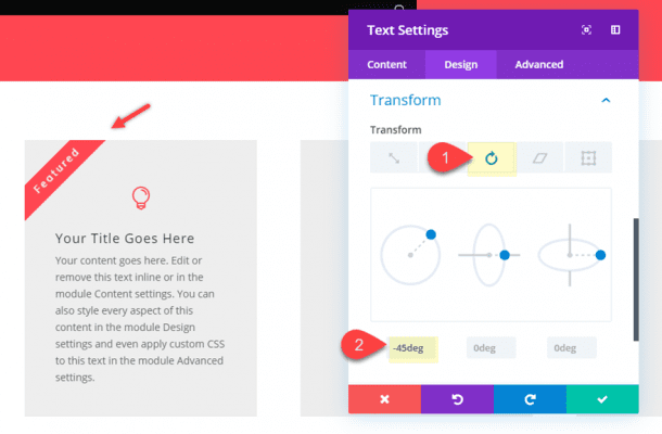 How to Rotate Text for Unique Layout Designs in Divi (Tutorial + FREE ...