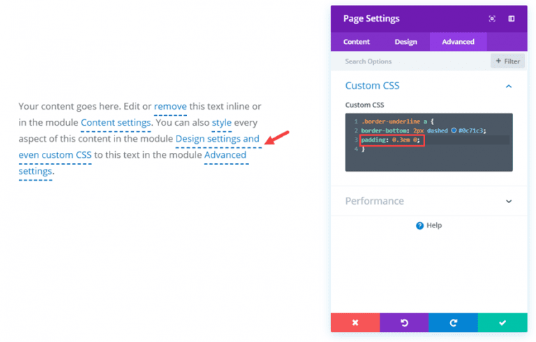 How to Apply Alternative Text Underlining Styles in Divi