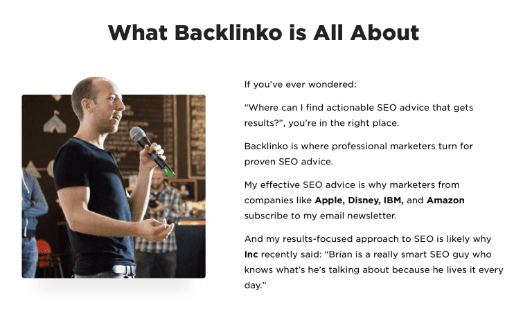 How to Write the Best About Me Page Possible