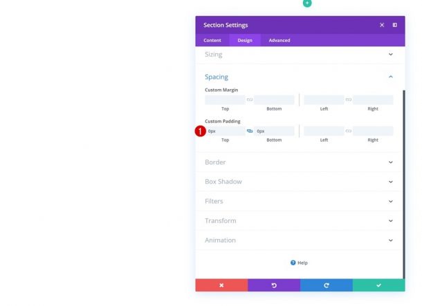 Using Divis Transform Options To Create Expanding Section Content On Hover