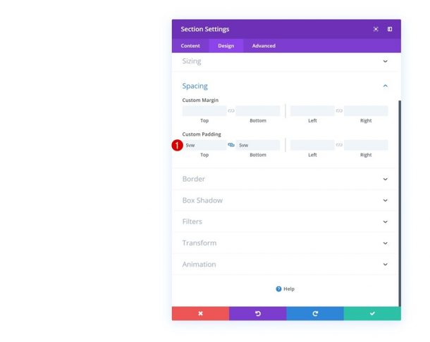 Using Divis Transform Options To Create Expanding Section Content On Hover