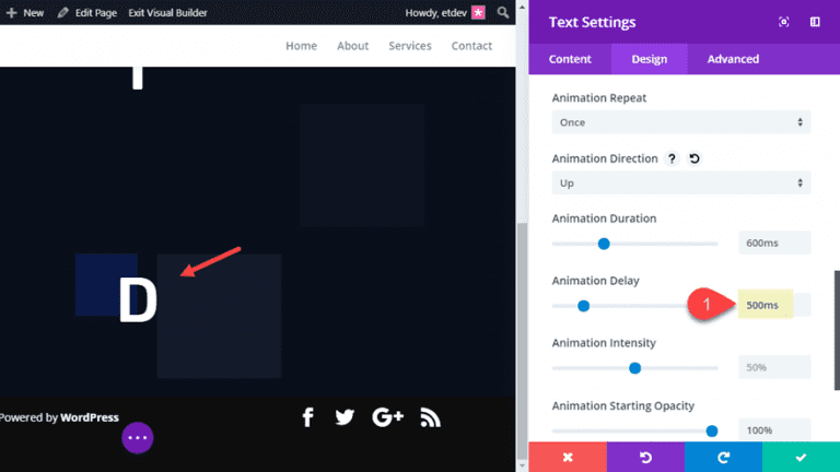 How to Animate Letters for Unique Text Designs in Divi
