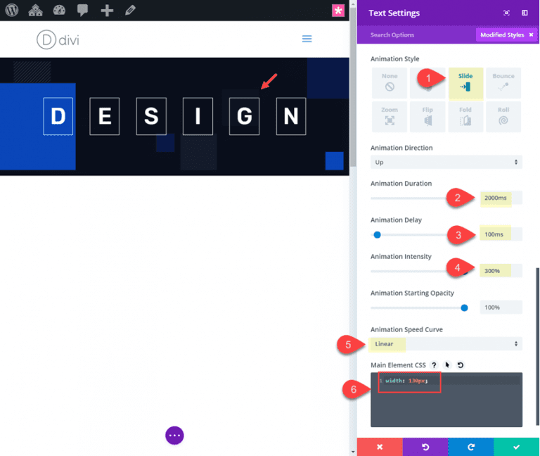 How to Animate Letters for Unique Text Designs in Divi