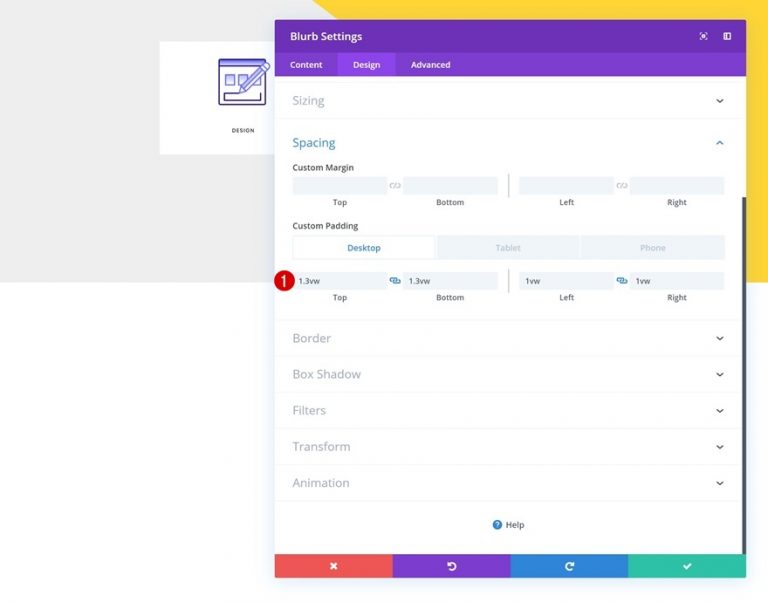 Creating a Diagonal Design Structure with Divi's Transform Options ...