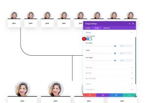 How to Create a Family Tree with Divi's Transform Settings
