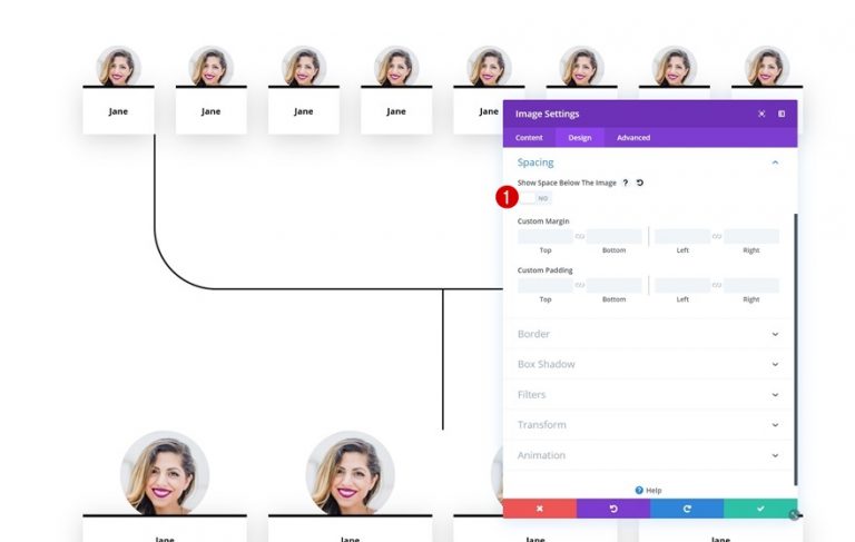 How to Create a Family Tree with Divi's Transform Settings