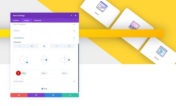 Creating a Diagonal Design Structure with Divi's Transform Options ...