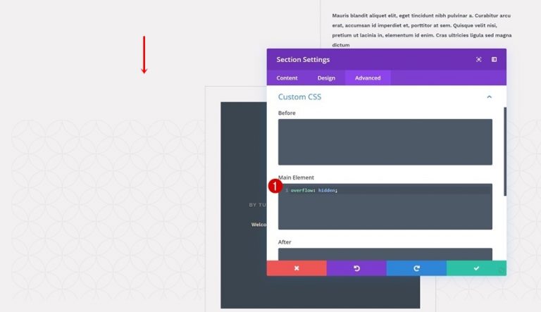 Using Divider Modules To Create Background Shapes With Divis Transform Options