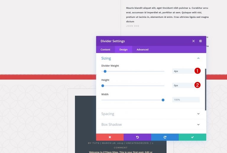 Using Divider Modules To Create Background Shapes With Divis Transform