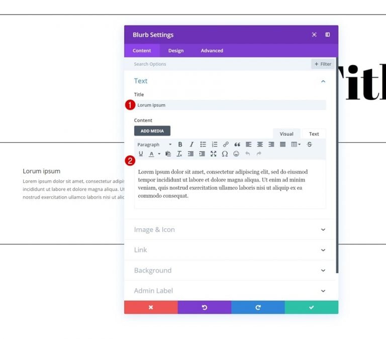 Using Divis Transform Options To Create Expanding Section Content On Hover