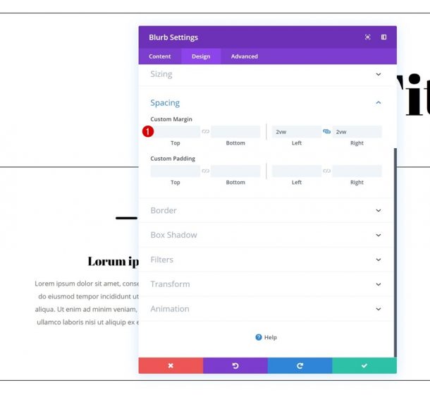 Using Divis Transform Options To Create Expanding Section Content On Hover 