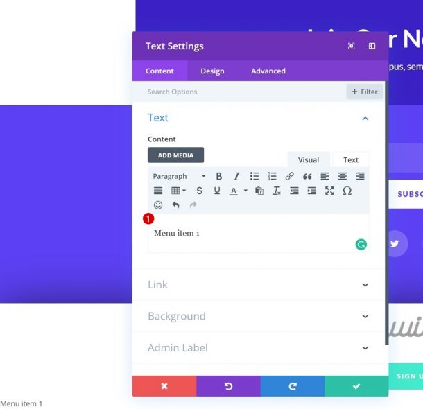 How to Create a Swipe Menu Bar for Your Website with Divi
